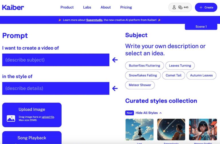 What are the main differences between Kaiber Legacy and Superstudio? - OPTIWEB